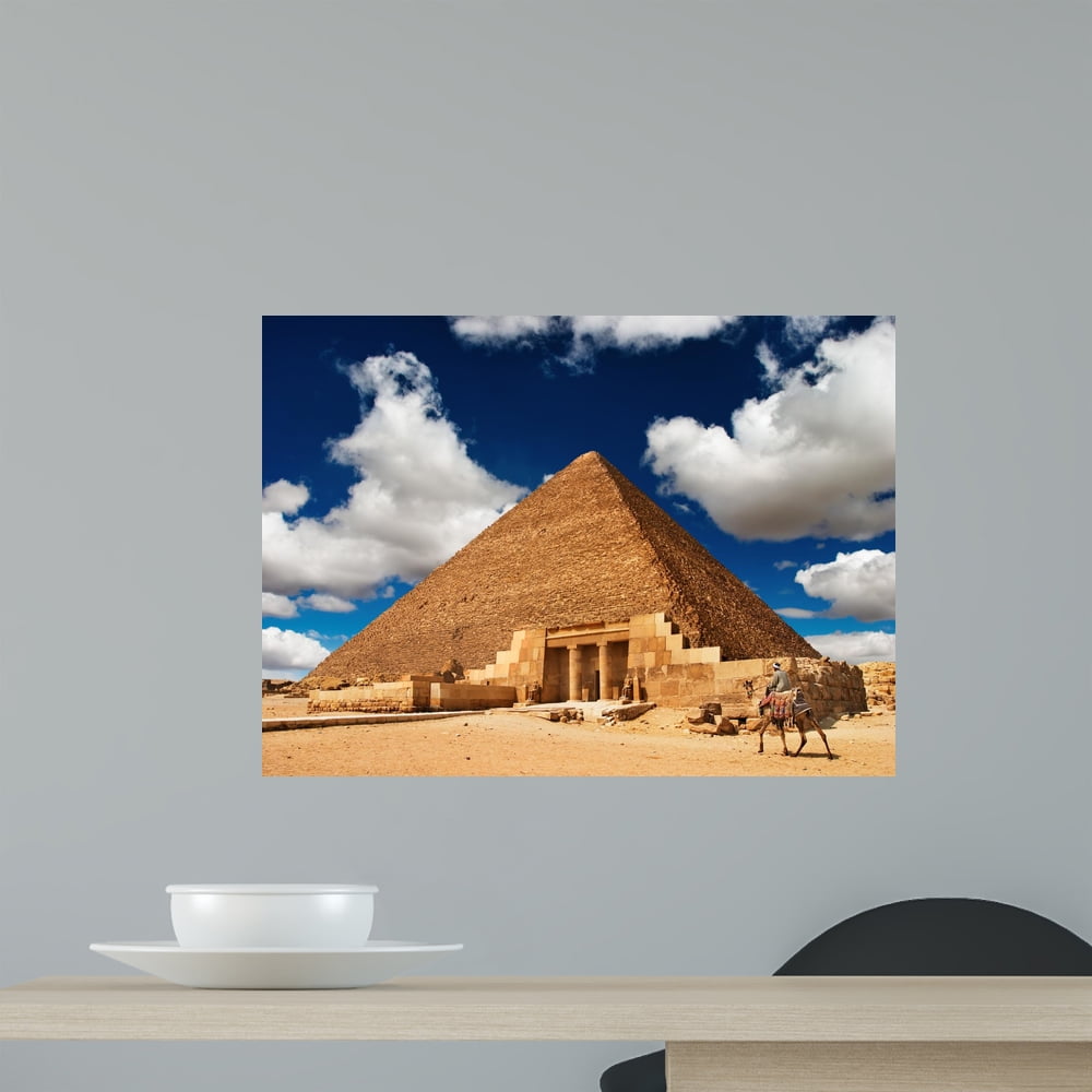 Egyptian Pyramid Wall Mural Decal Sticker, Wallmonkeys Peel & Stick ...
