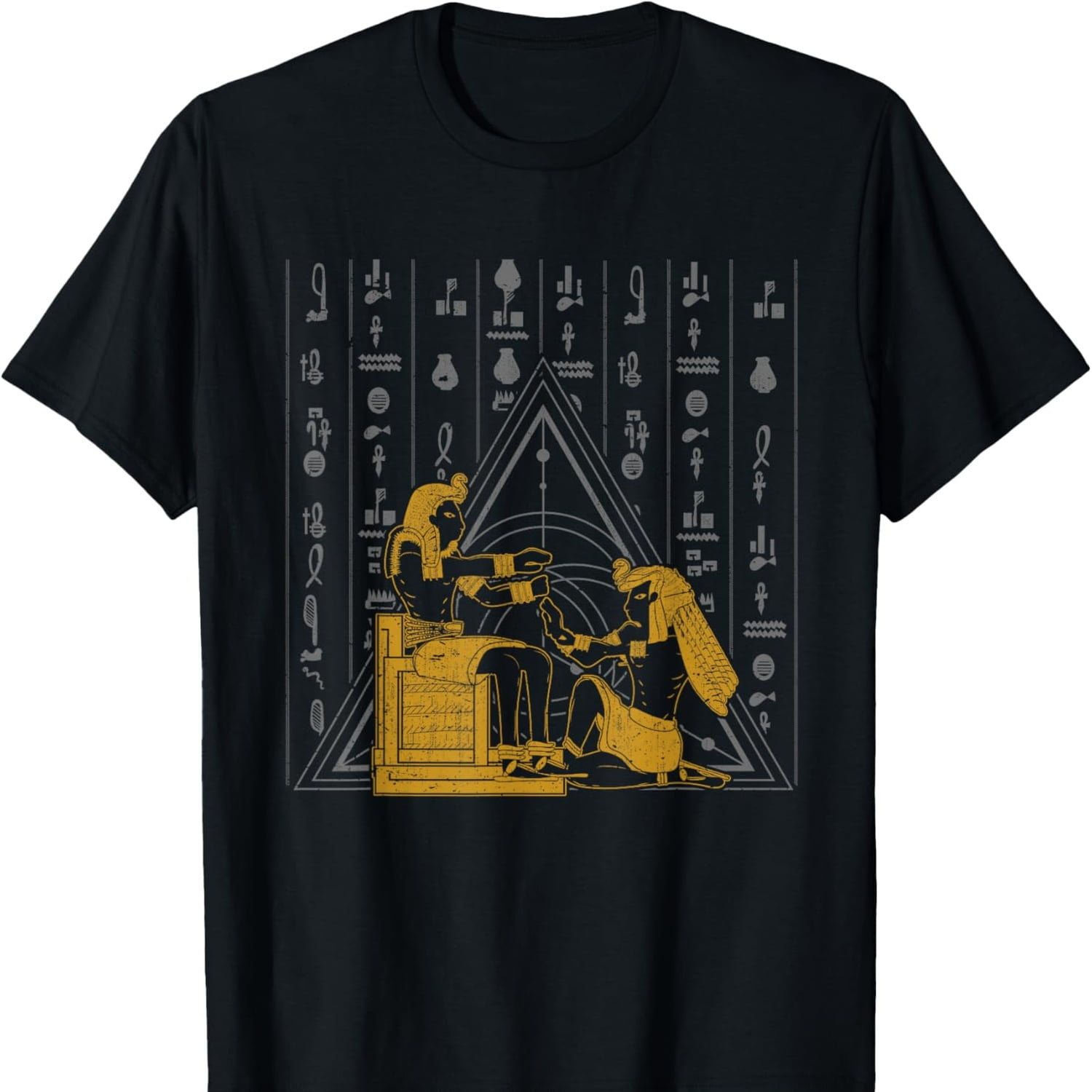 Egyptian Pyramids Archaeology Tut Ankh Pharaoh Ancient Egypt T-S1Hirt ...