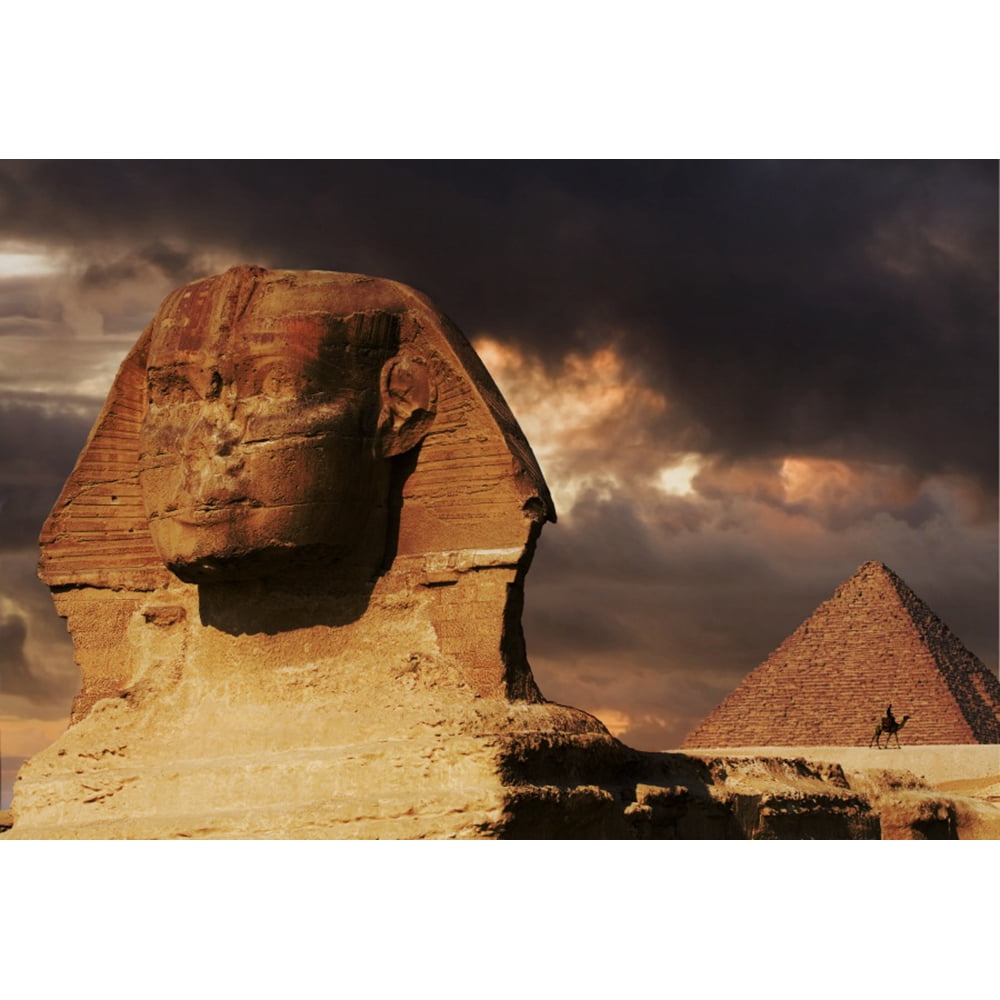 Egyptian Pyramids Backdrop Egypt Ancient Architecture Ruins Natural ...