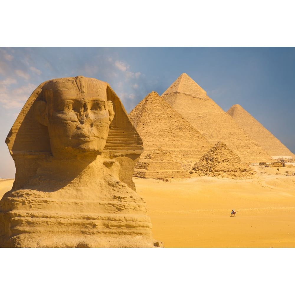 Egyptian Pyramids Backdrop Egypt Ancient Architecture Ruins Natural ...