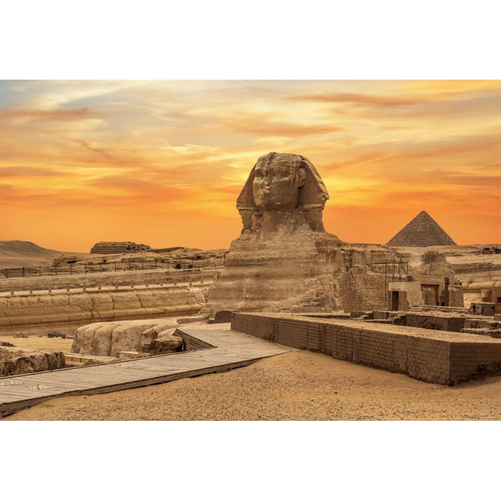 Egyptian Pyramids Backdrop Egypt Ancient Architecture Ruins Natural ...