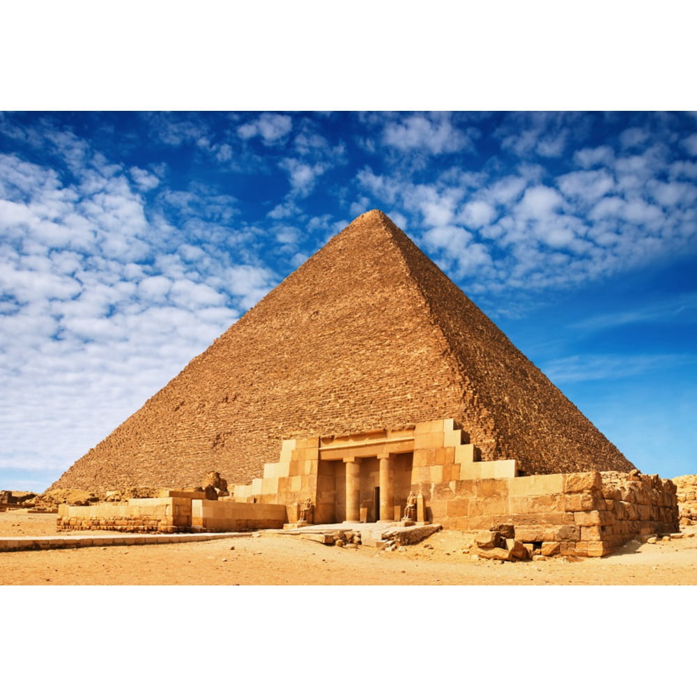 Egyptian Pyramids Backdrop Egypt Ancient Architecture Ruins Natural ...
