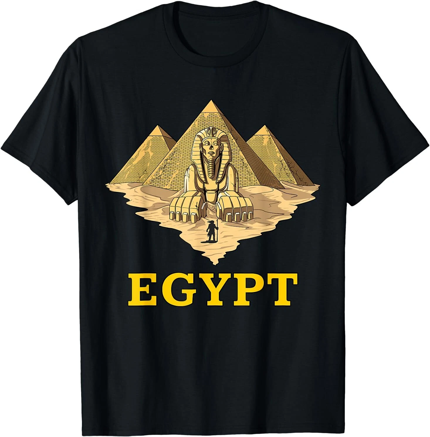 Egyptian Pyramids Sphinx Ancient Egypt Best Tee Vintage T-Shirt - All ...