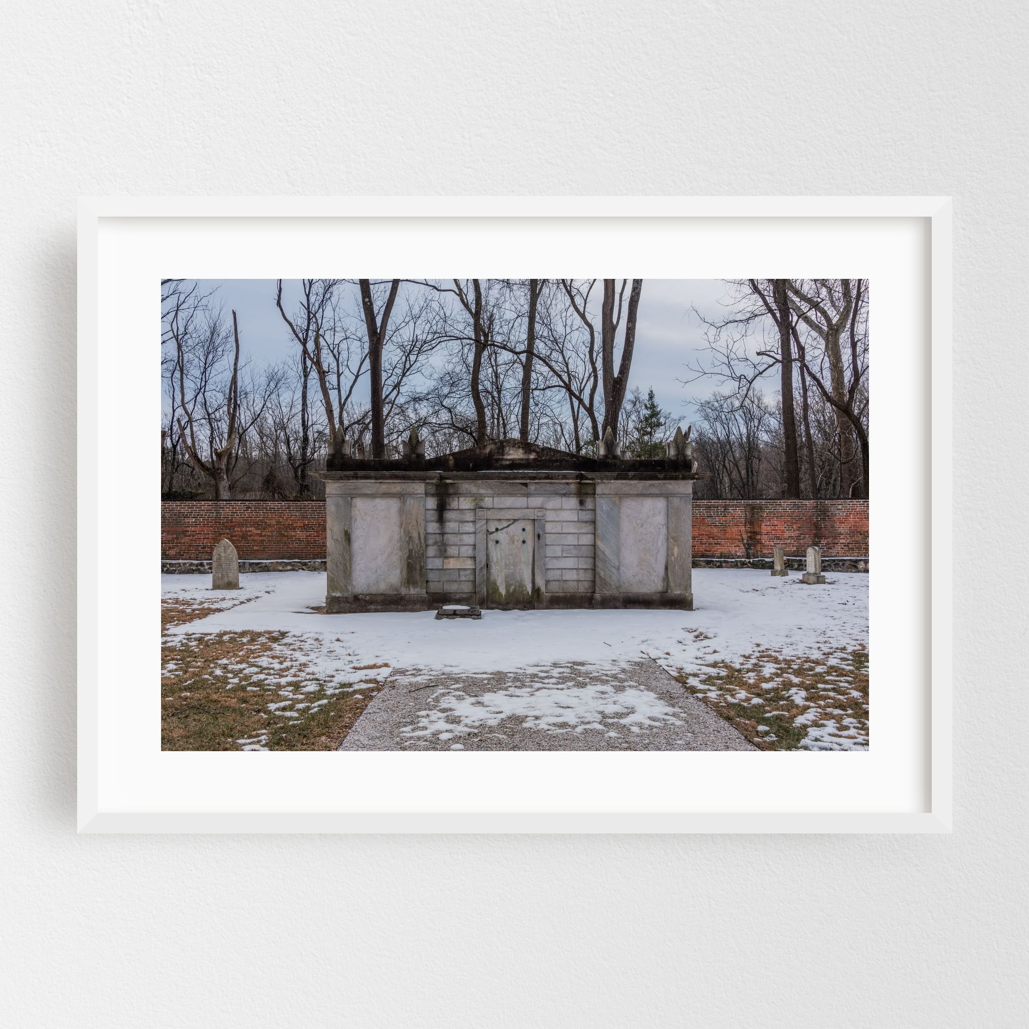 Egyptian Revival Vault, Ridgely Family Cemetery, Hampton NHS MD ...