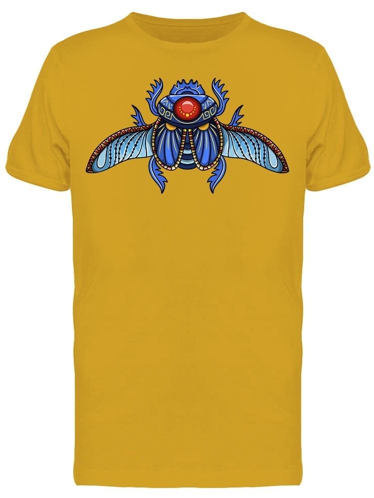 Egyptian Scarab Symbol Graphic T-Shirt Men -Image by Shutterstock, Male ...