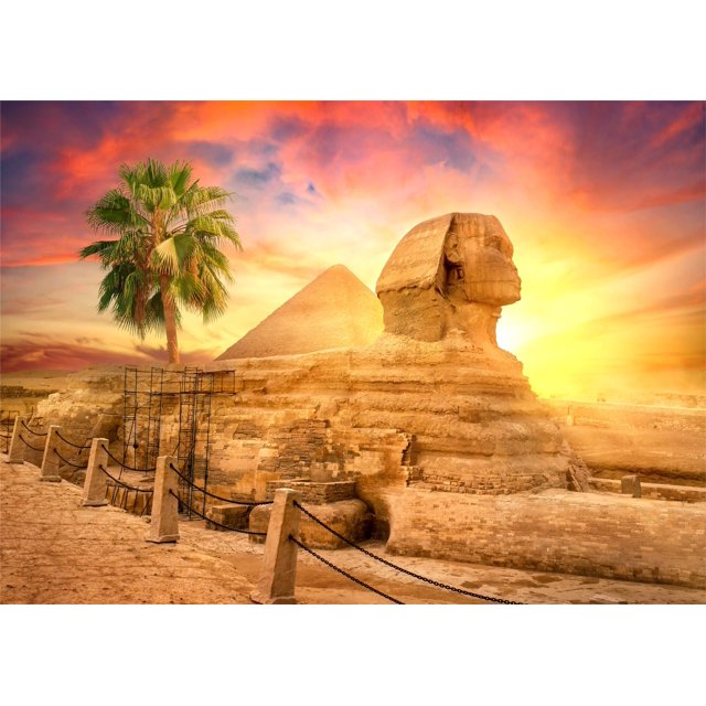 Egyptian Sphinx 1000 Pieces Jigsaw Puzzle for Adults (Hardcover ...