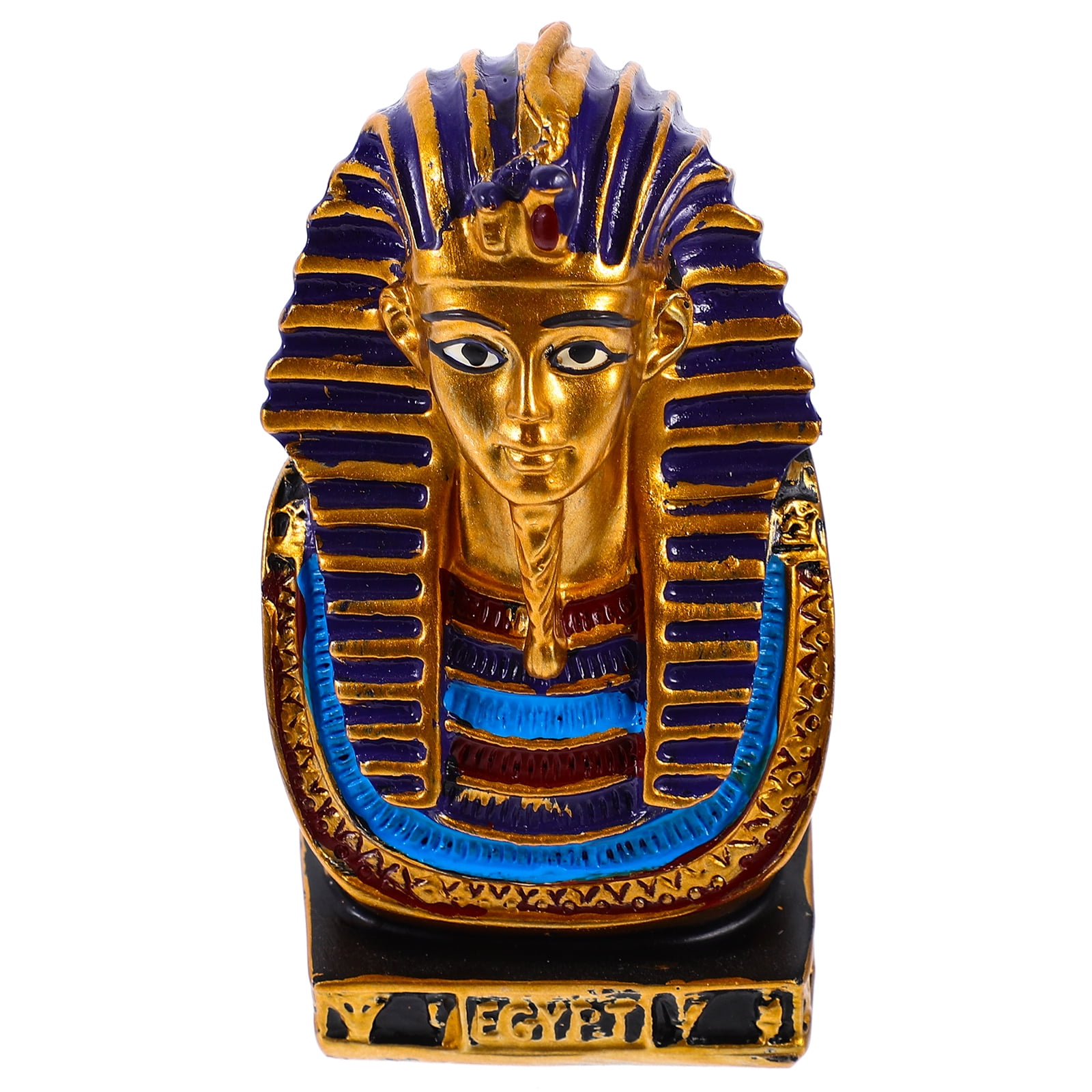 Egyptian Style Pharaoh Resin Decor Tabletop Retro Egyptian Pharaoh ...