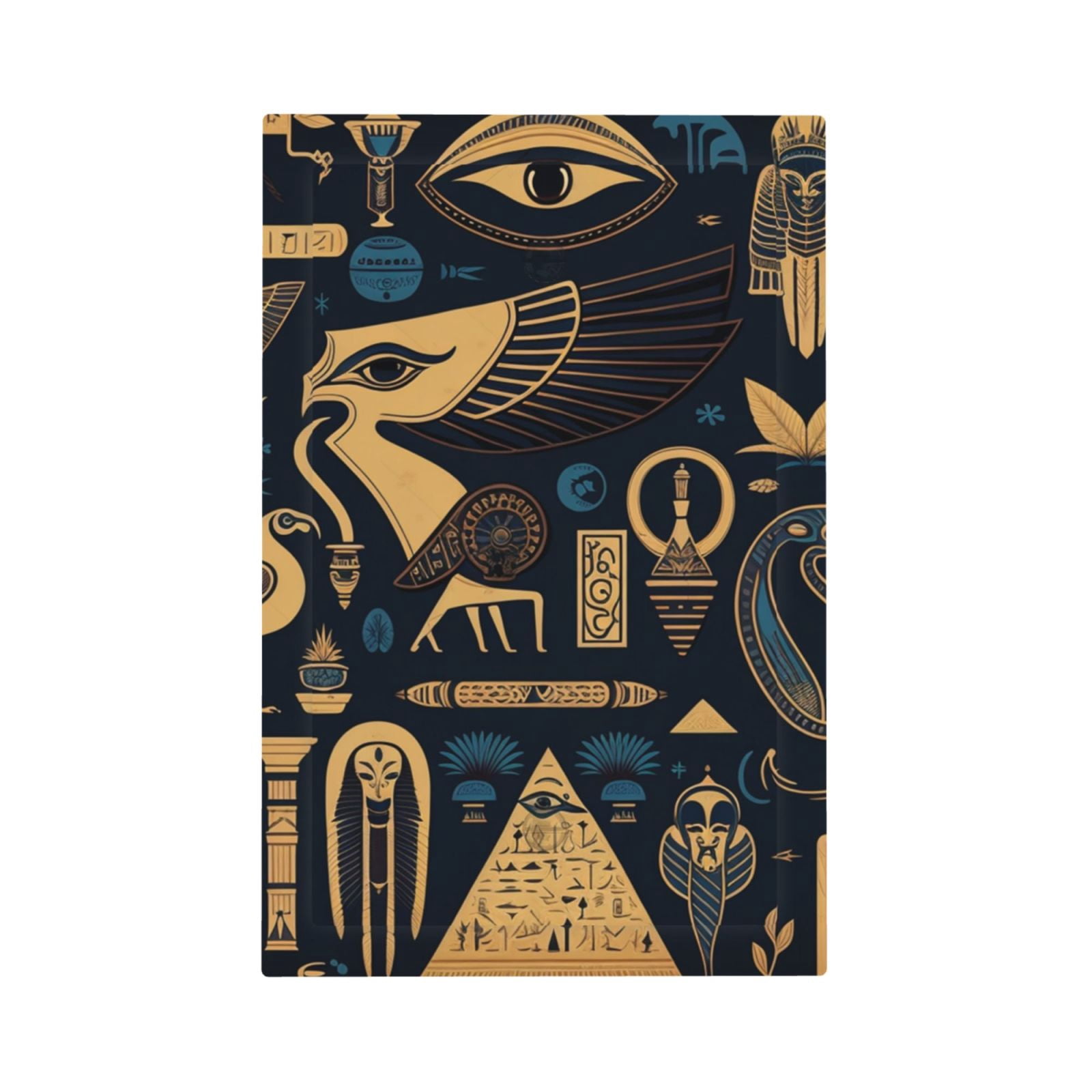 Egyptian Symbols Hieroglyphs Mascots Vintage No Device Blank Wall Plate ...