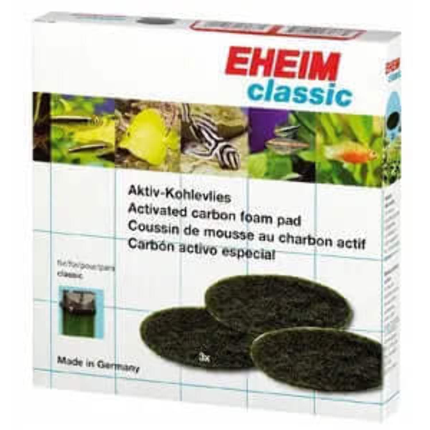 Eheim 2211 (3pk) Carbon Filter Pad - Walmart.com