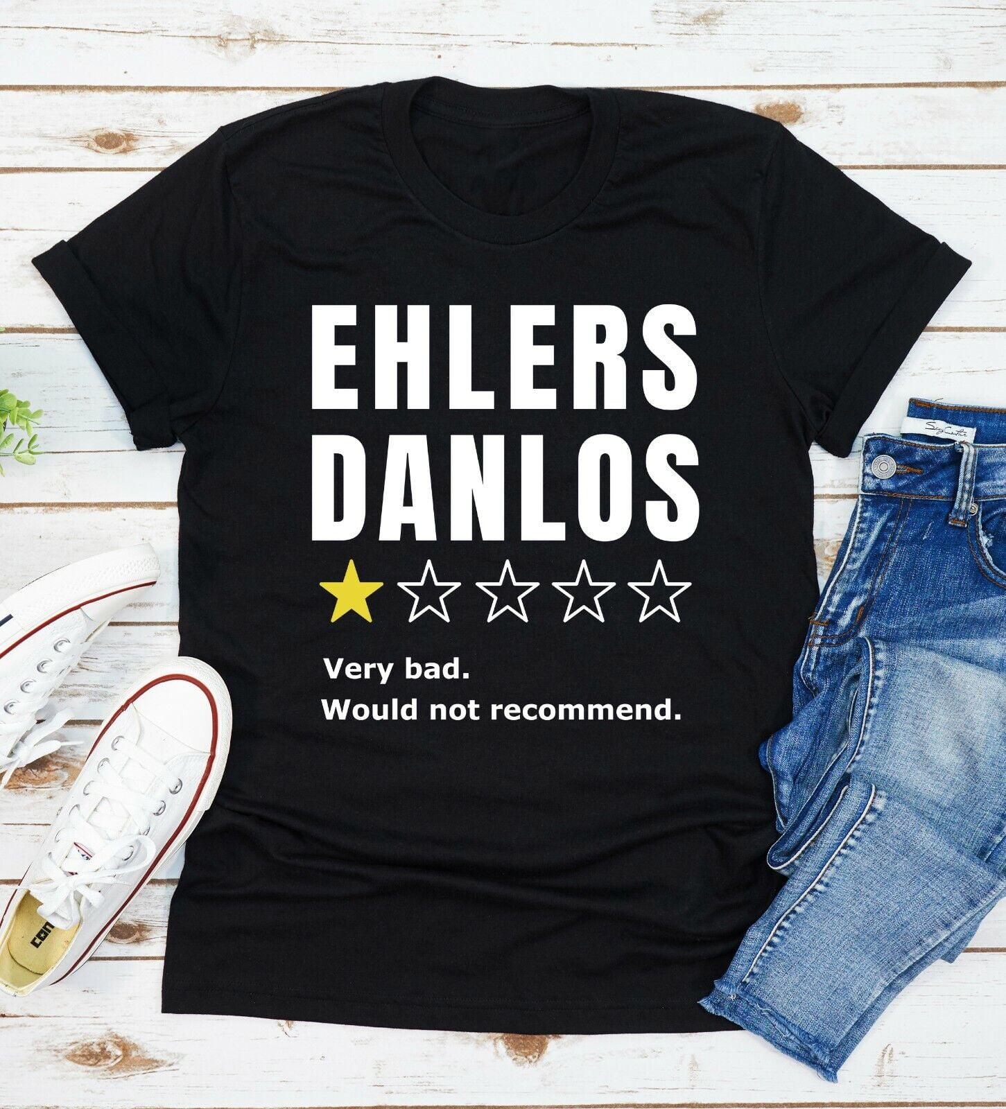 Ehlers Danlos Syndrome Awareness T-Shirt Connective Tissue Disorder EDS ...