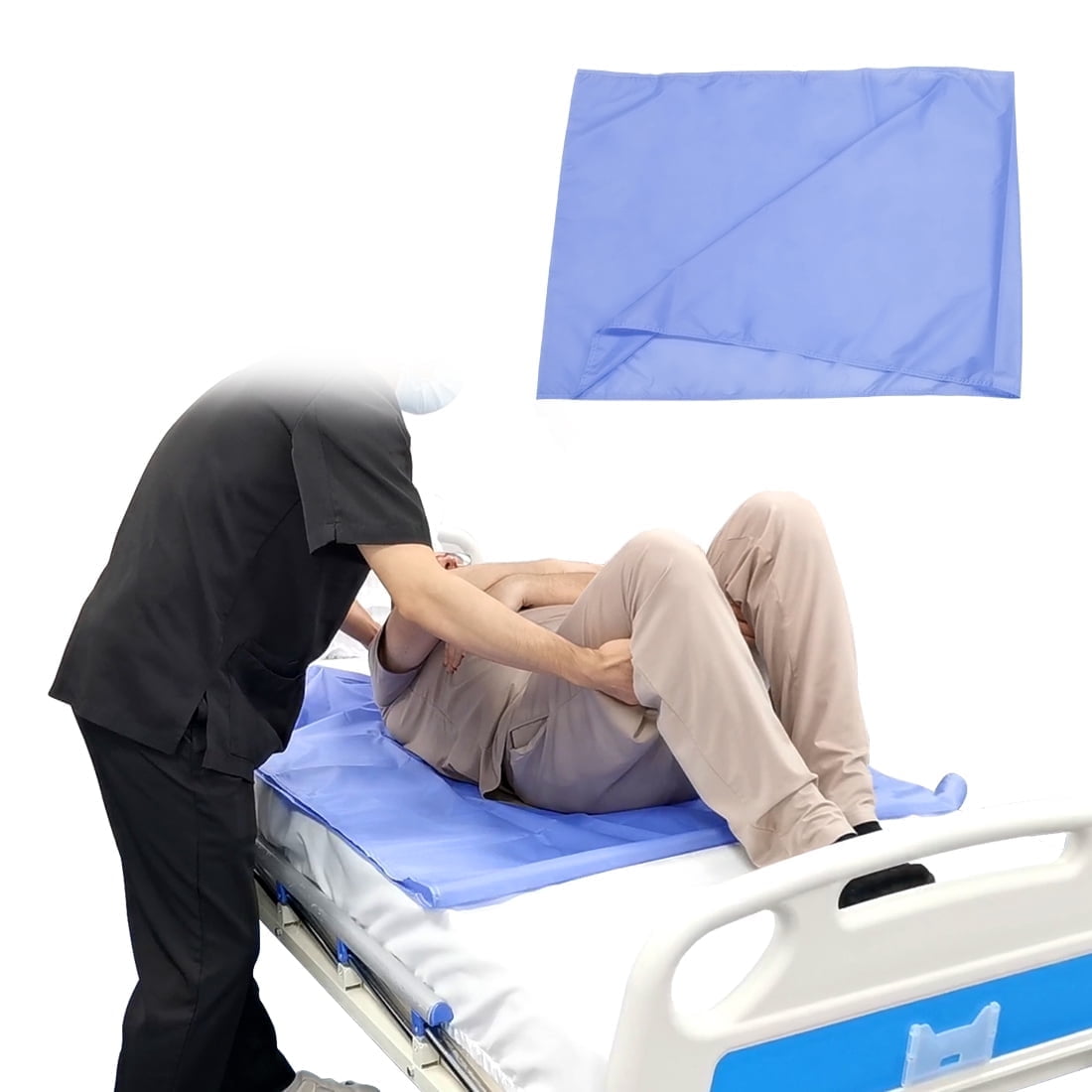 Ehucon 39"x47" Tubular Transfer Slide Sheet for Moving Patients,Draw ...