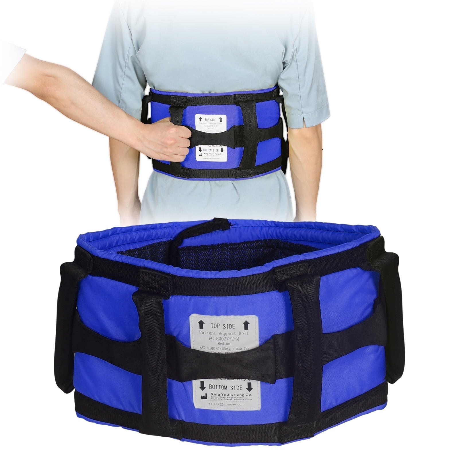 Ehucon Gait Belts with Padded Handles, Quick Release Transfer Belt for ...