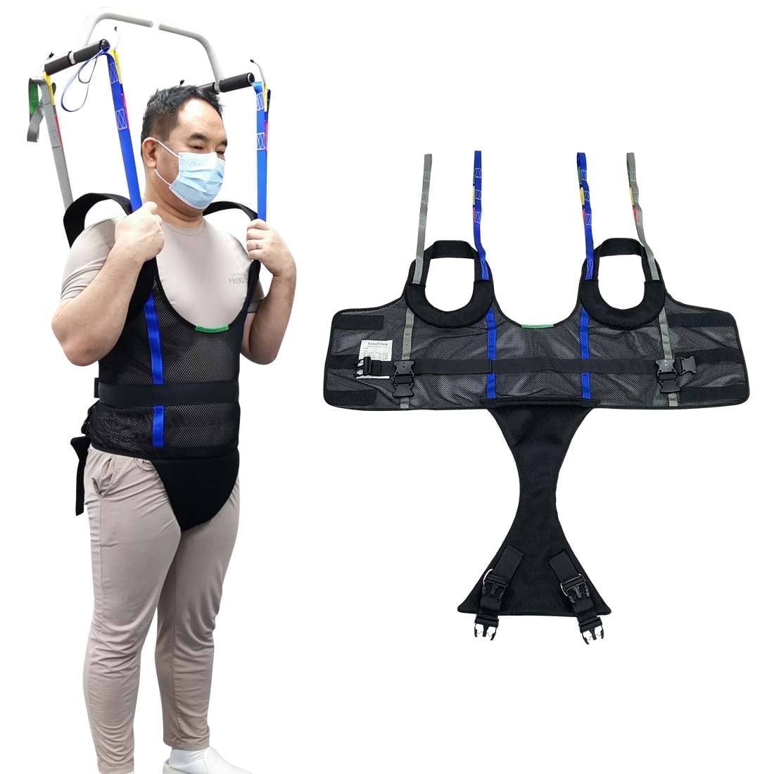 Ehucon Comfort Spacer Material Leg & Thigh Lifter, Patient Lift Sling ...