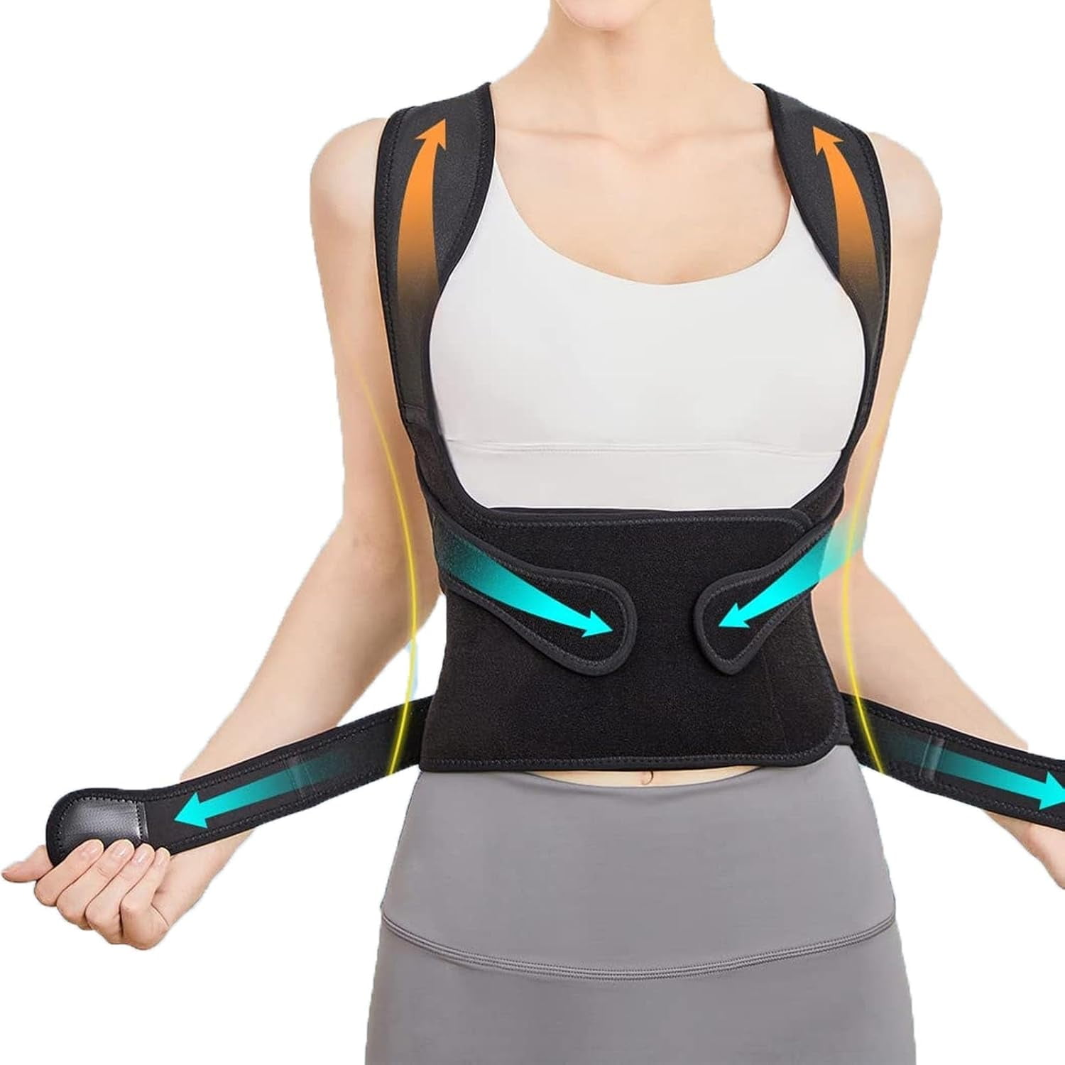 Eicgo Posture Corrector, Eicgo Adjustable Posture Corrector Belt ...