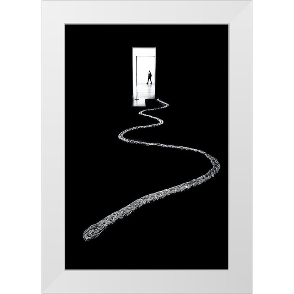 Eichelberg, Amnon 11x14 White Modern Wood Framed Museum Art Print ...