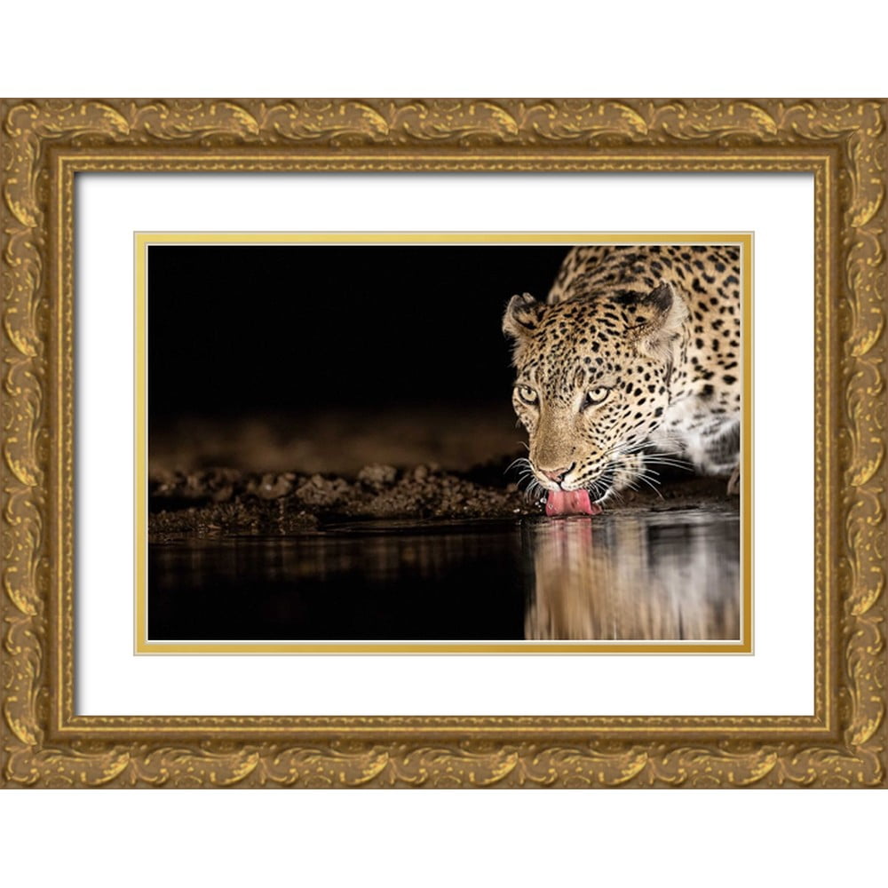 Eichelberg, Amnon 24x17 Gold Ornate Wood Framed with Double Matting ...