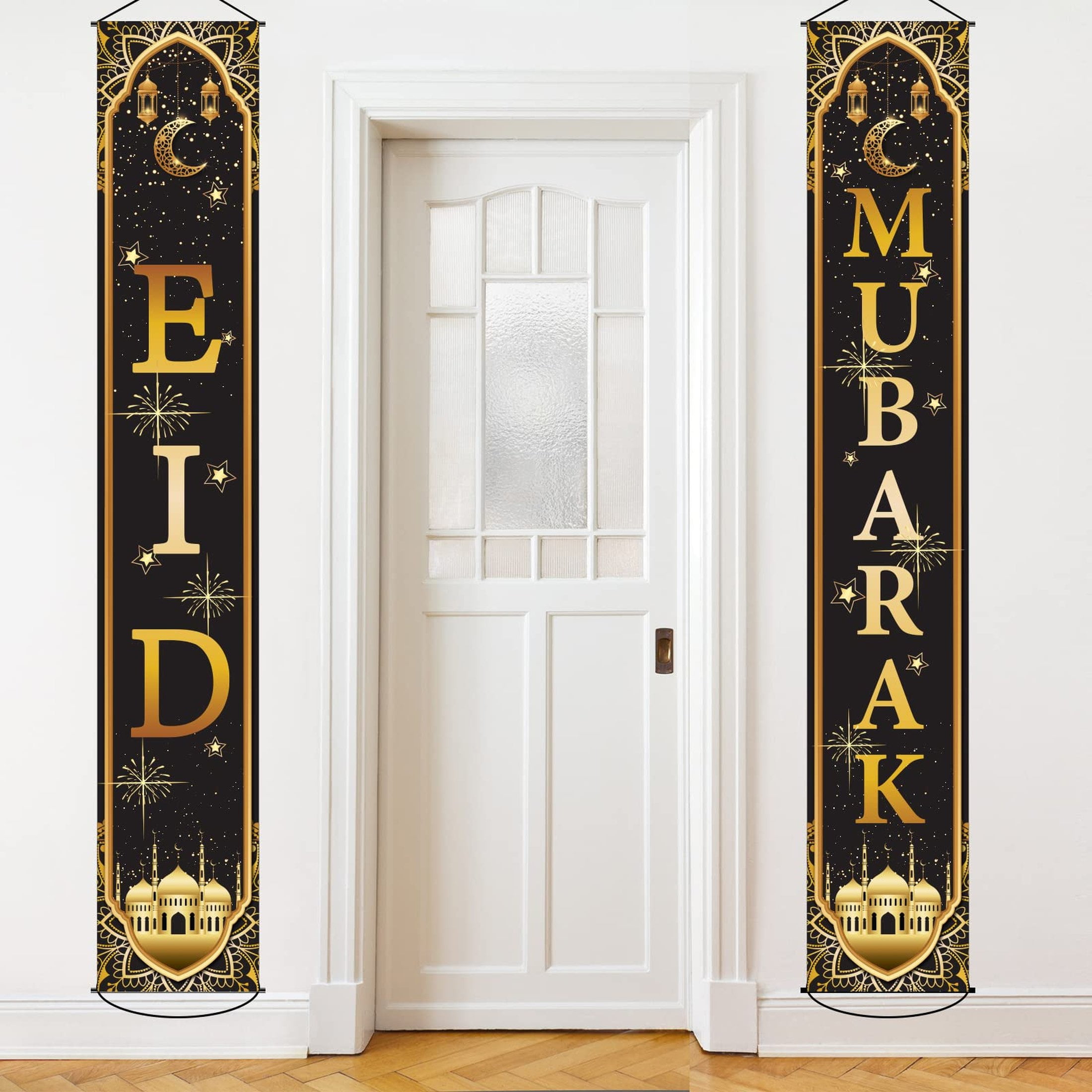 Eid Al-Adha Celebration Banner Set for Festive Decor Indoor and Outdoor ...