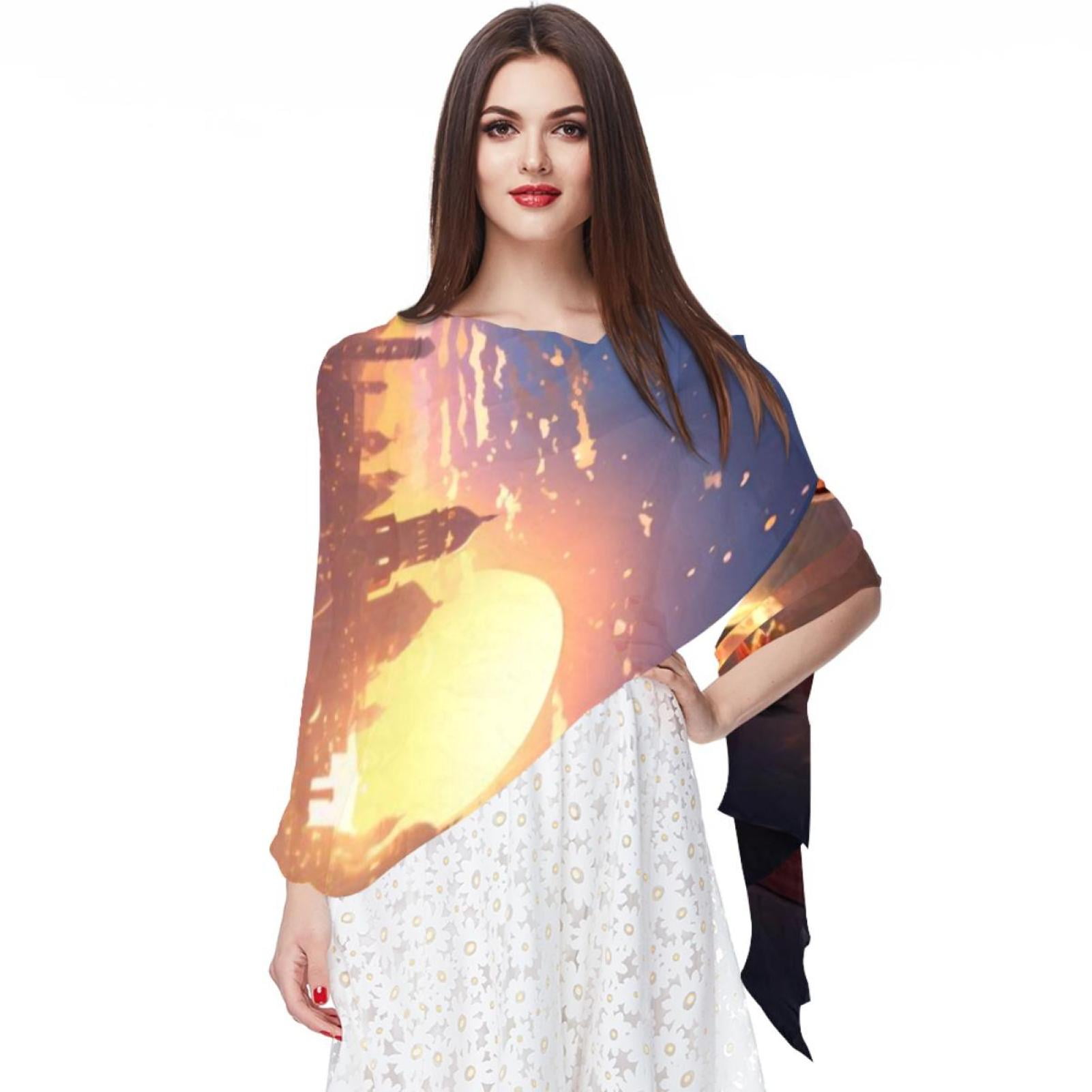 Eid Al Fitr Breathable Chiffon Yarn Silk Head Scarf 180*73 ...