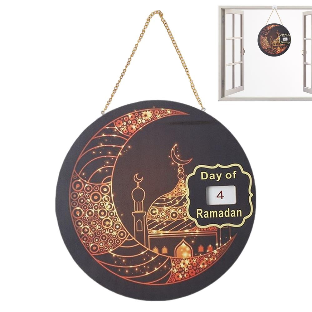 Eid Calendar Countdown Decoration Replacing Numbers Eid Calendar Board ...