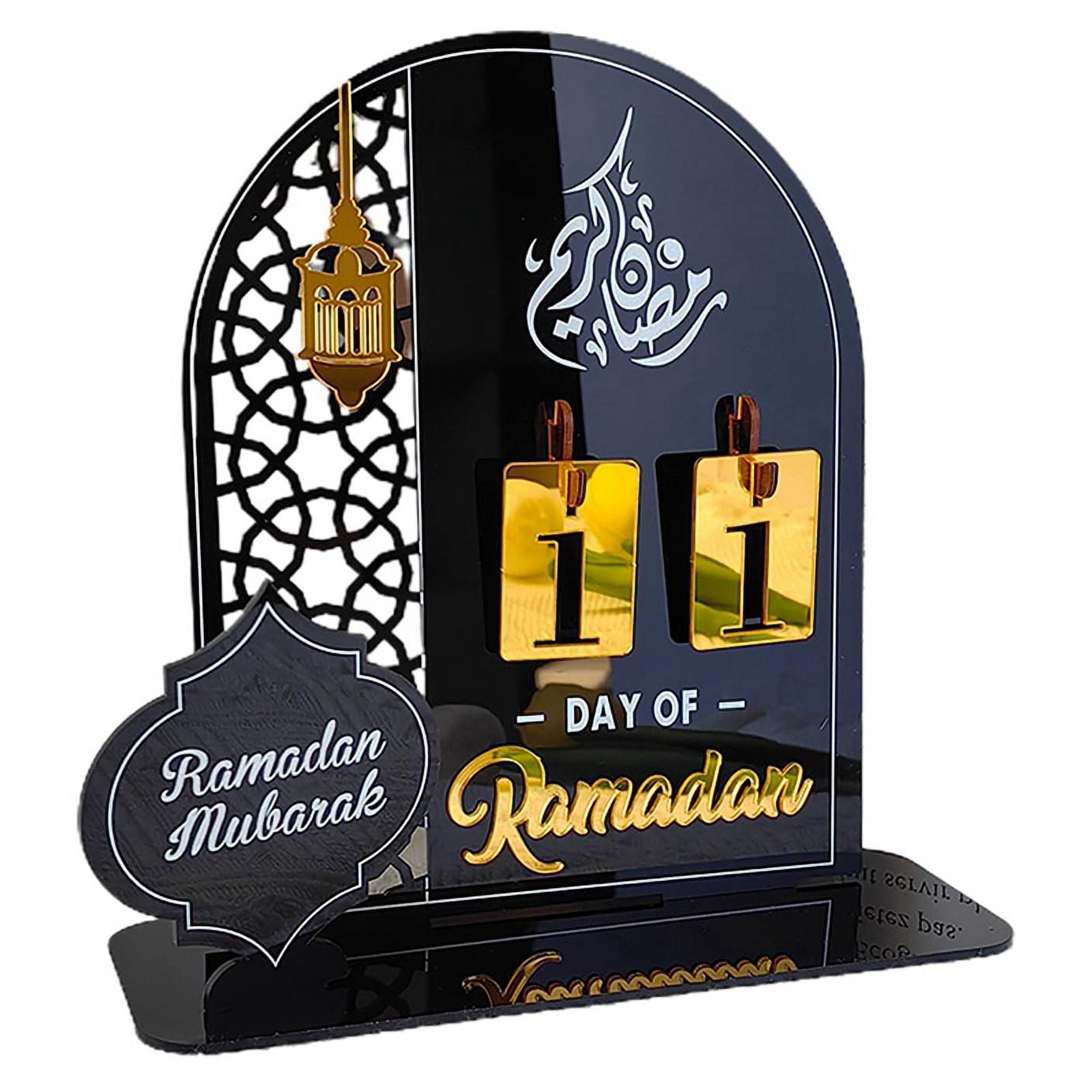 Eid Calendar, DIY Eid Countdown Calendar, 30 Days Acrylic Eid DIY ...