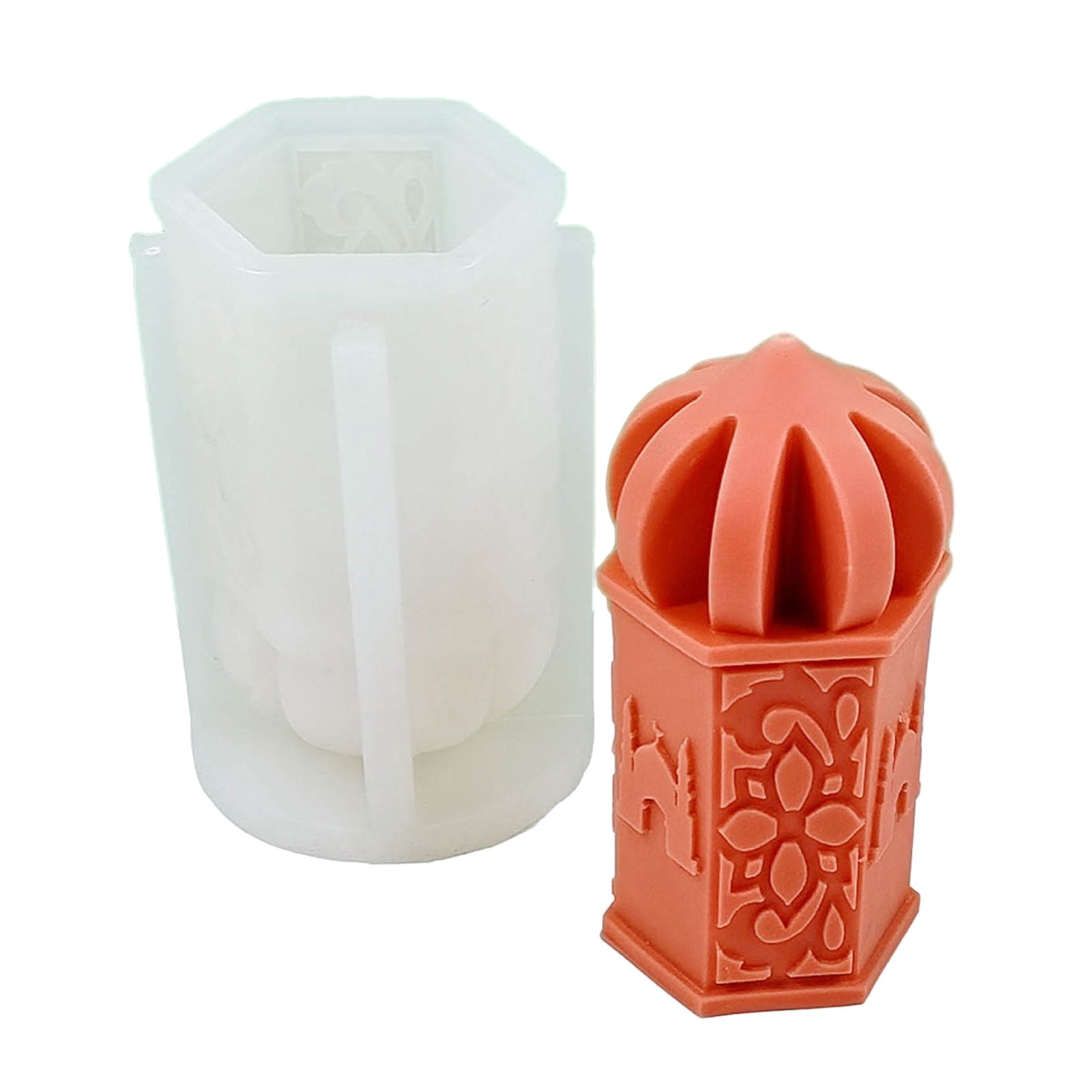 Eid Candle Silicone Mould 3D Sculpture Scented Candle Making Muslims ...