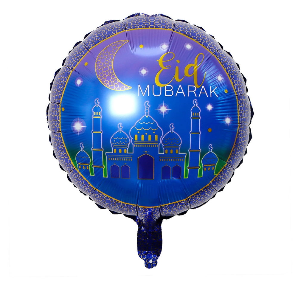Eid Celebration 18" Foil Balloon Islamic Balloons and Eid Themed Party ...