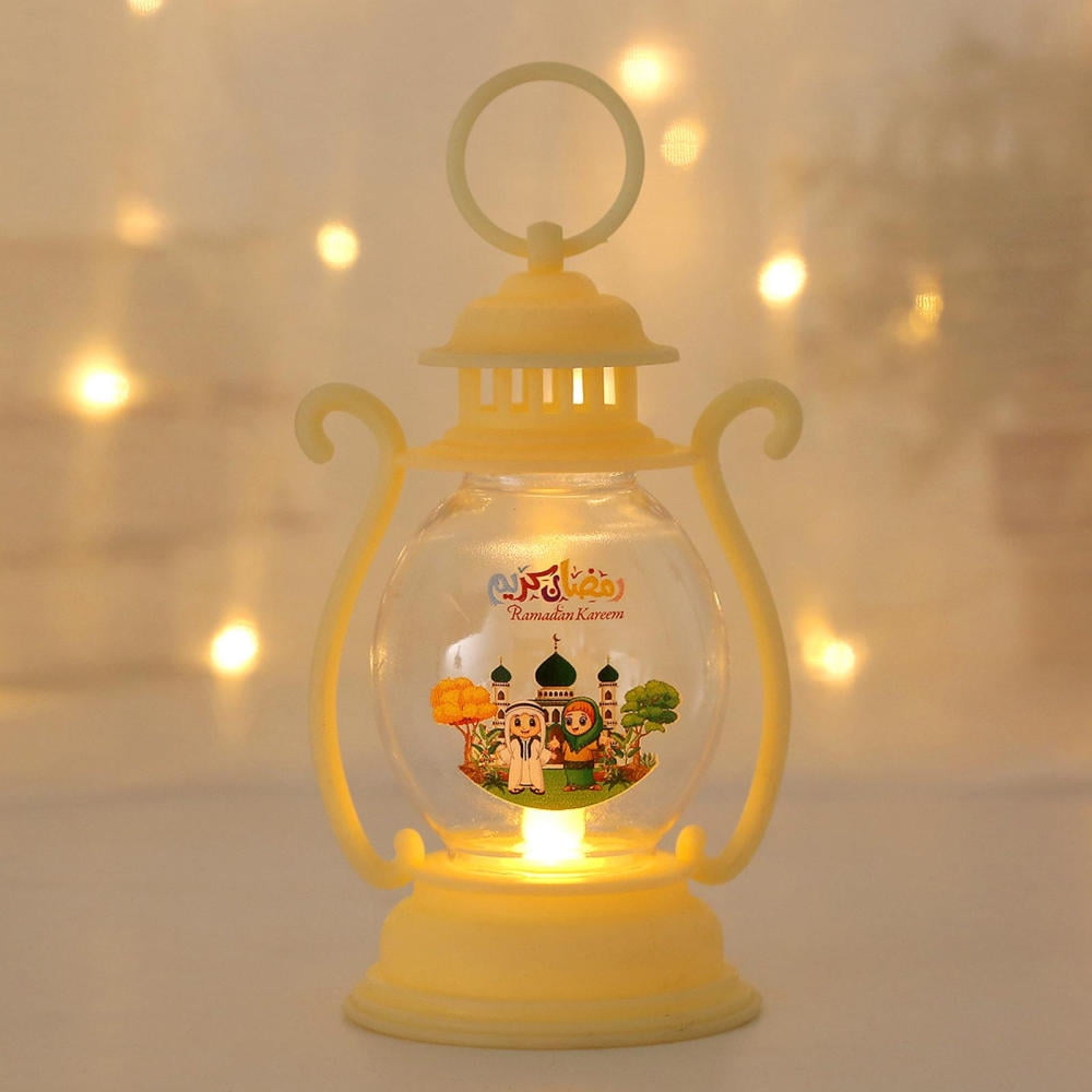Eid Decoration Lights LED Small Carrying Lamp Eid LED Lamps Eid LED Lanterns Night Light Chic ...