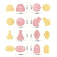 Eid Mubarak 3D Cookie Cutters Set - Mosque,Lantern,Camel,Star,Moon ...