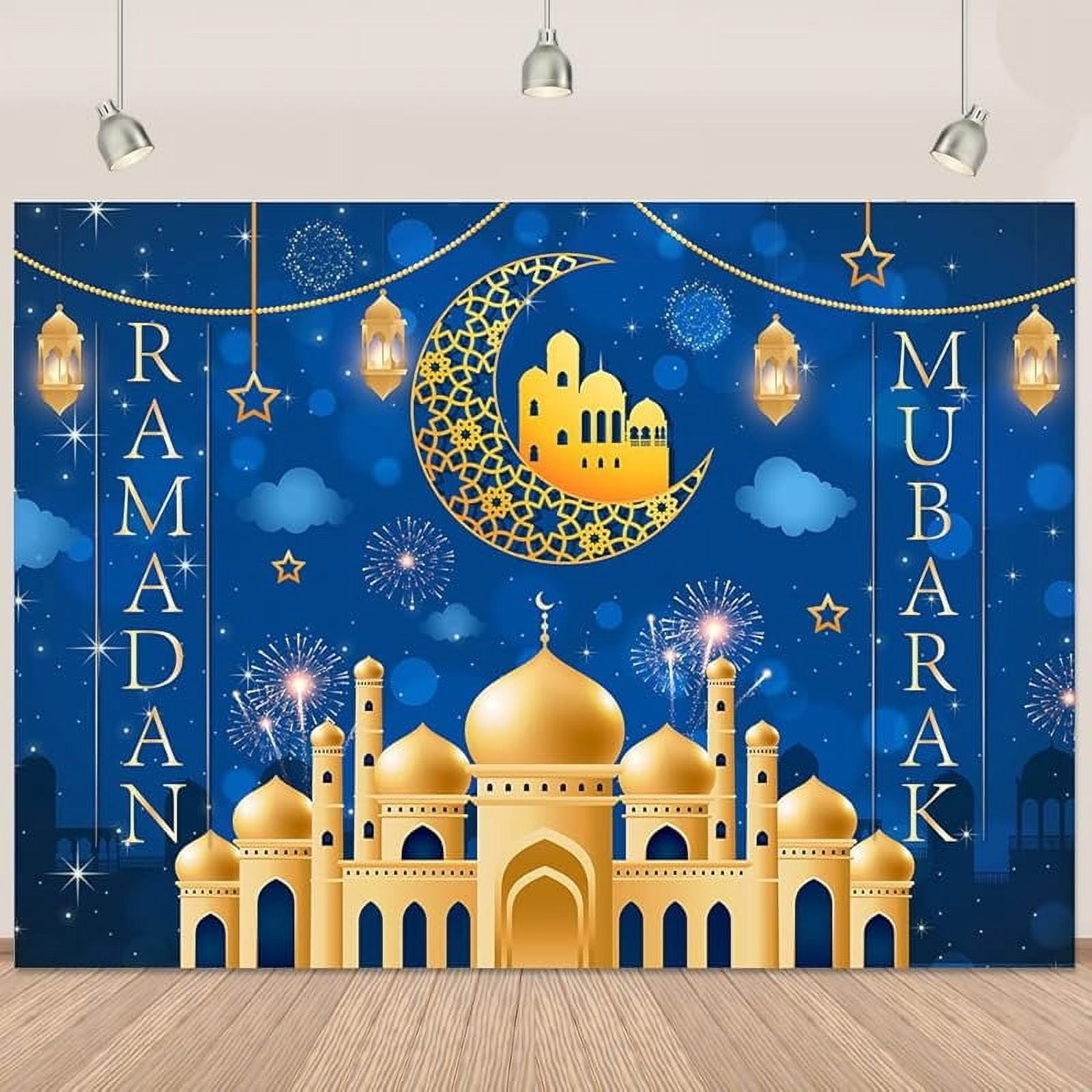 Eid Mubarak Backdrop Eid Mubarak Photography Background Muslim Ramadan ...