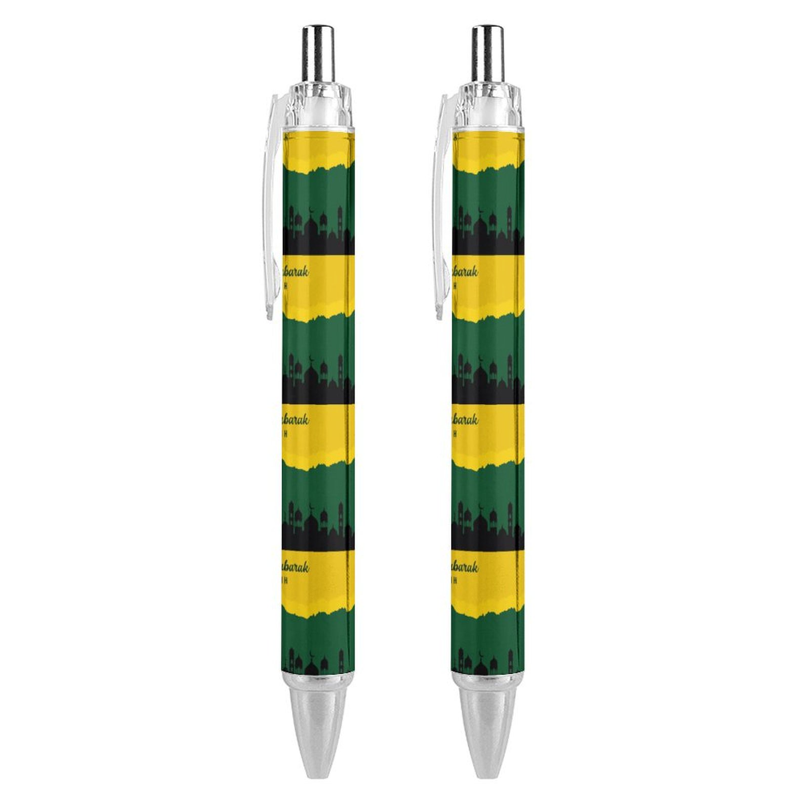 Eid Mubarak Ballpoint Pen Retractable Pens Black Writing Pen Office ...