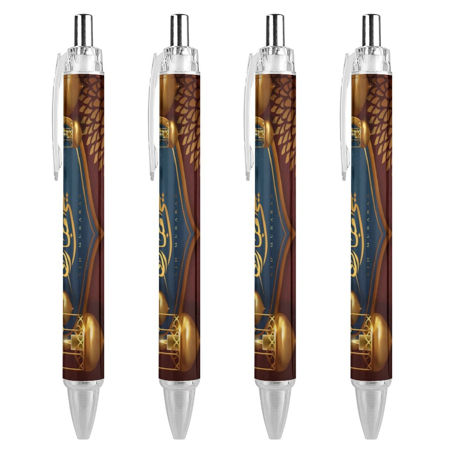 Eid Mubarak Ballpoint Pen Retractable Pens Black Writing Pen Office ...