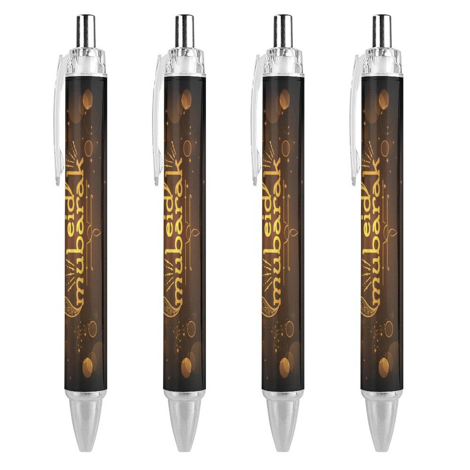 Eid Mubarak Ballpoint Pen Retractable Pens Black Writing Pen Office ...