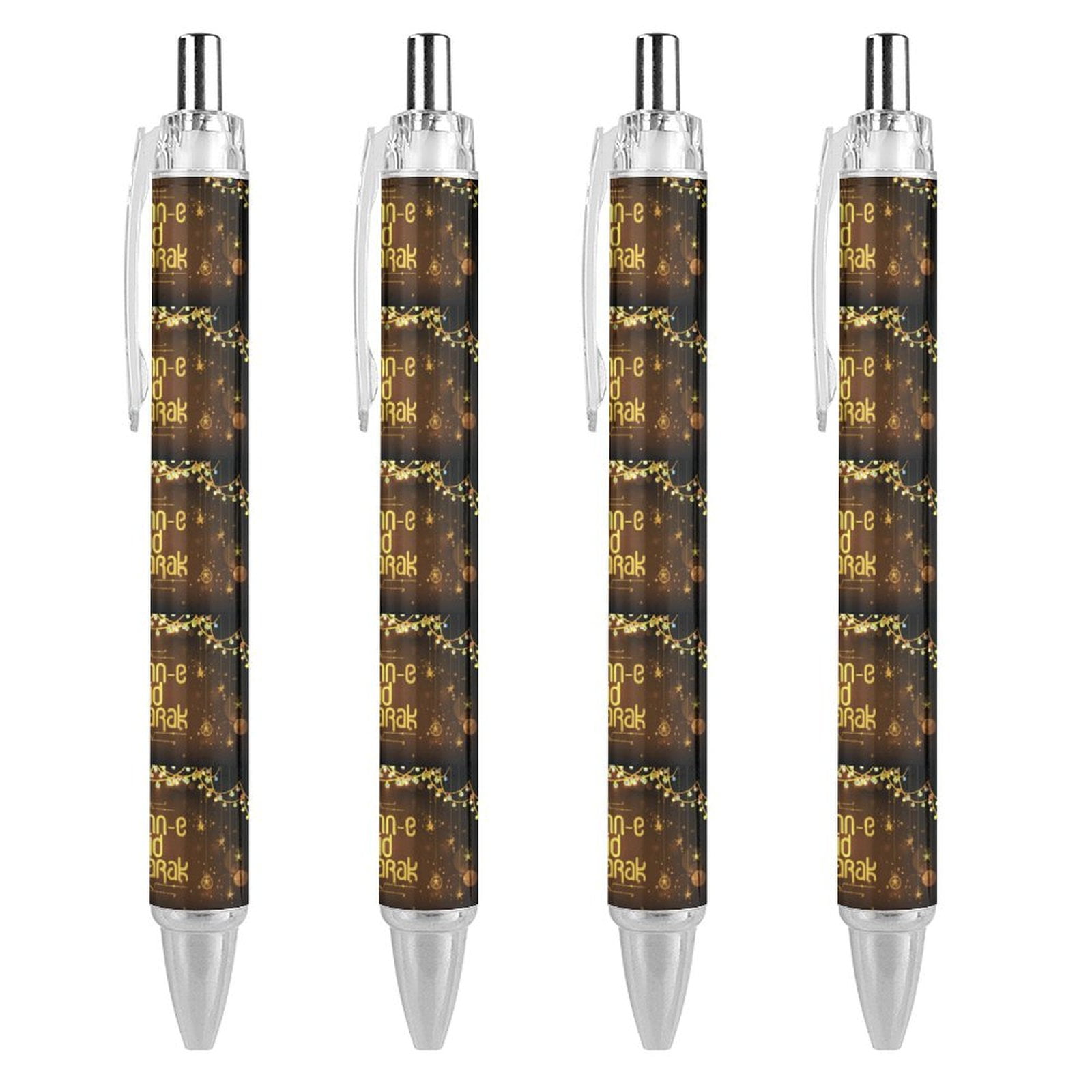 Eid Mubarak Ballpoint Pen Retractable Pens Black Writing Pen Office ...