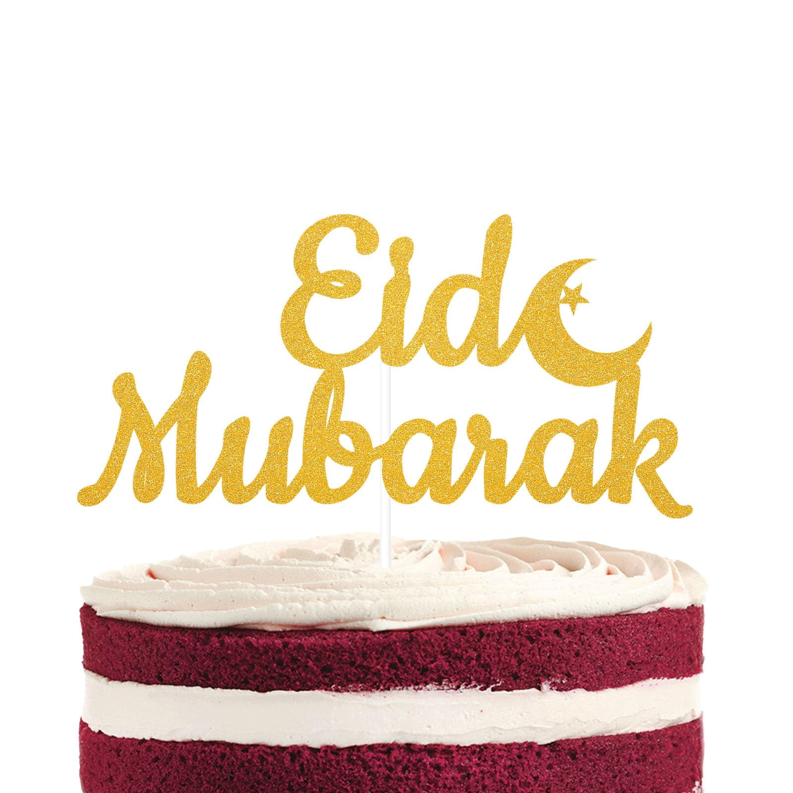 Eid Mubarak Cake Topper - Eid al-Fitr H2FSDCake Decor, Muslim Islam ...