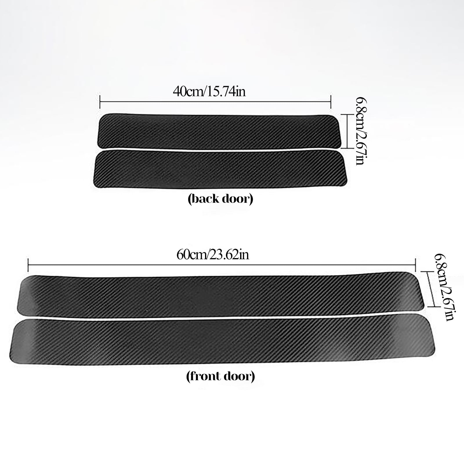 Eid Mubarak Decorationscar Door Sill Protection Anti-Friction Door Sill ...