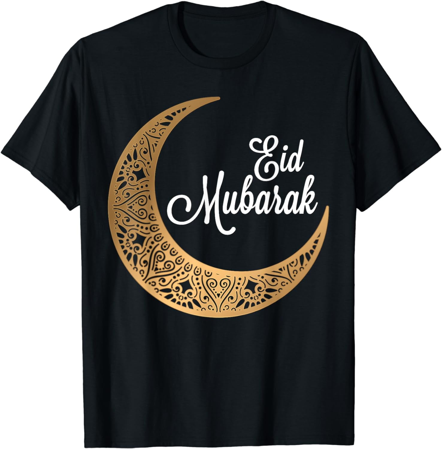 Eid Mubarak-Eid Al Fitr Islamic Holidays Design T-Shirt - Walmart.com