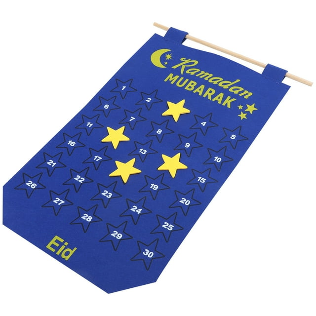 Eid Mubarak Felt Countdown Calendar Eid Felt Hanging Countdown Calendar ...