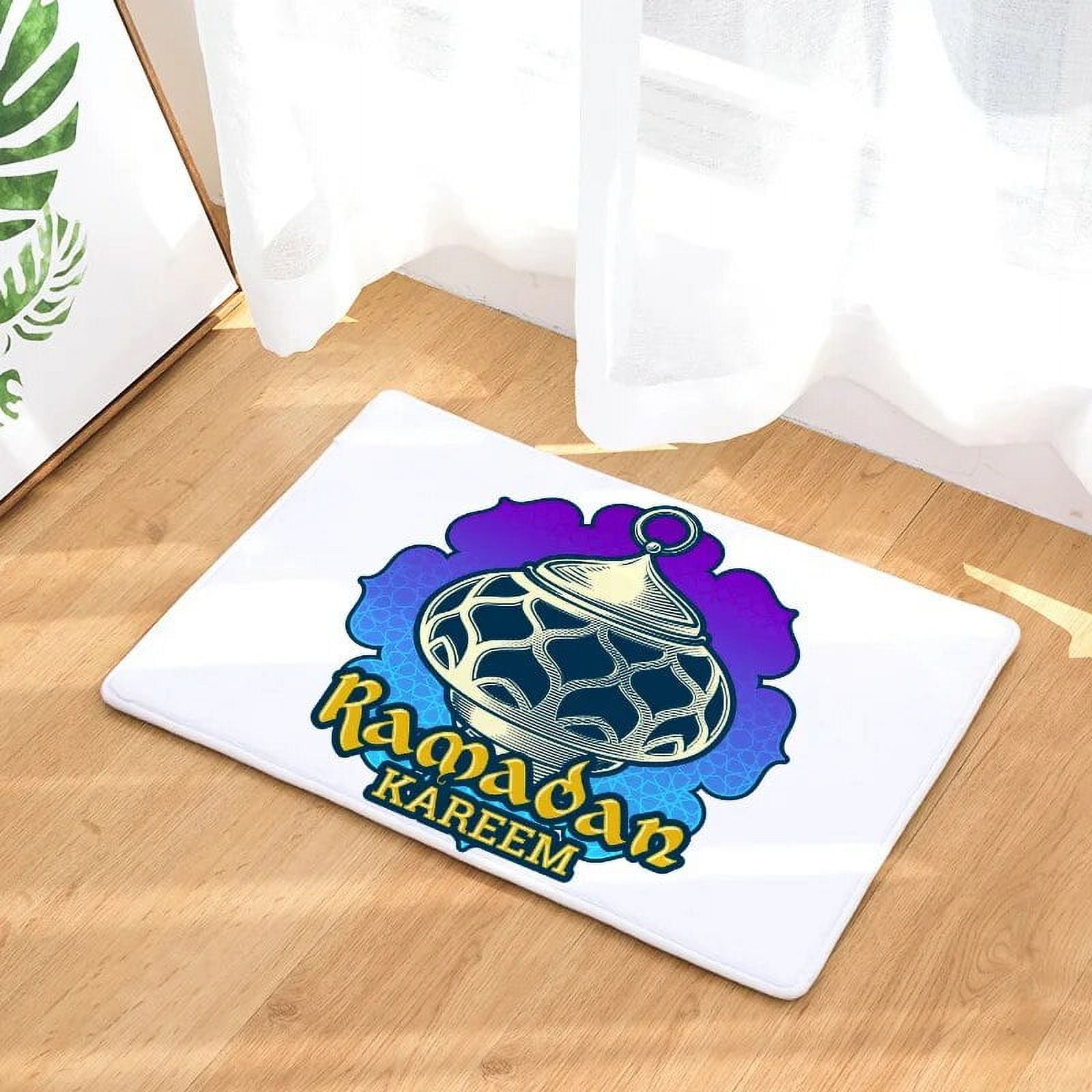 Eid Mubarak Kitchen Mat Home Entrance Ramadan Doormat Hallway Bedroom ...