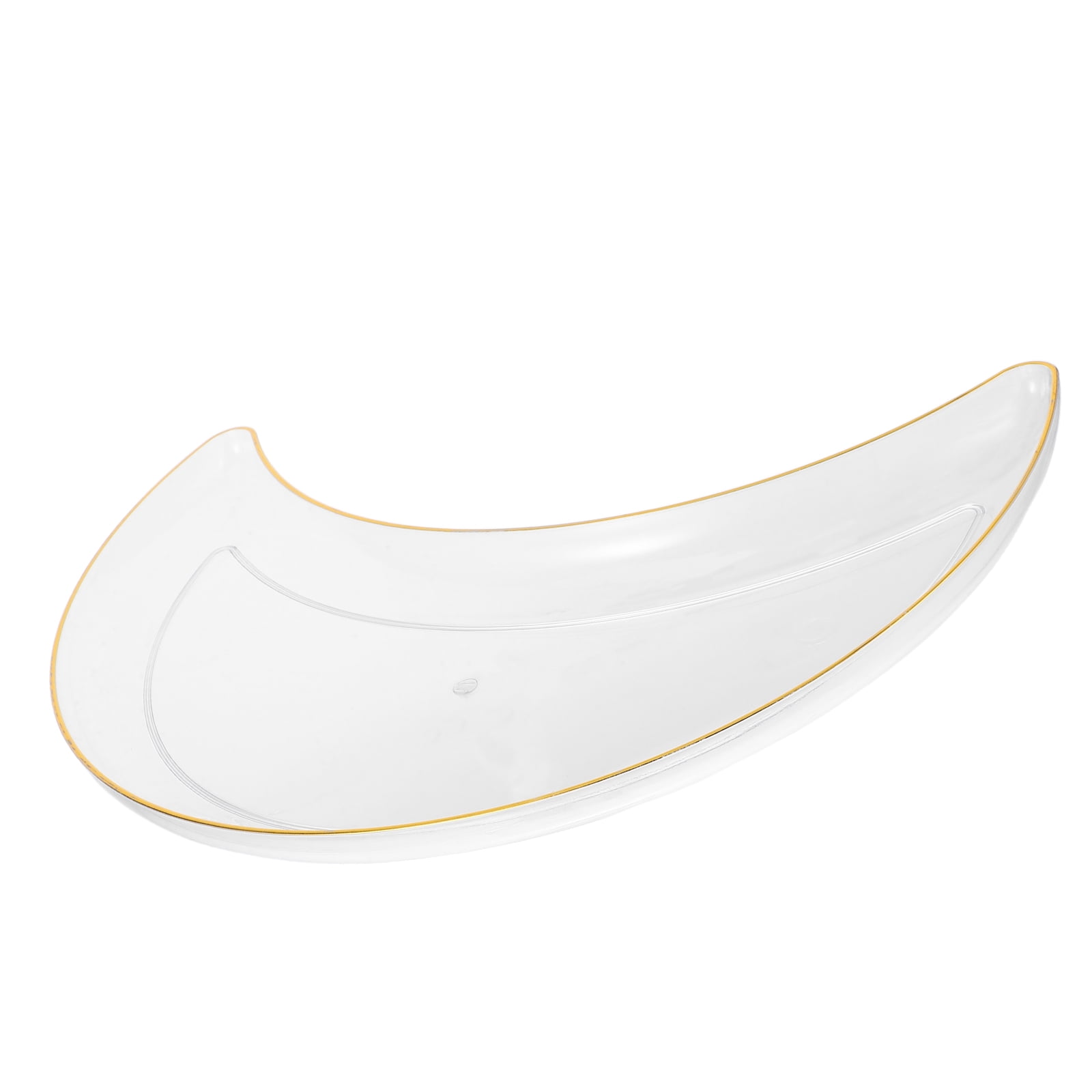 Moon Dessert Plate For Ramadan And Eid Reusable Plastic Elegant Moon ...