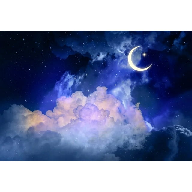 Eid Mubarak Mosque Dreamy Magic Lamp Moon Scene Child Portrait ...