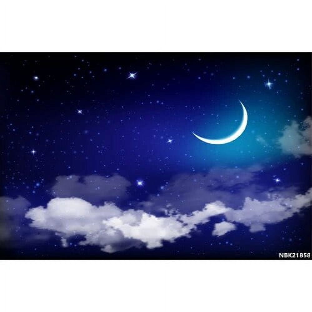 Eid Mubarak Mosque Dreamy Magic Lamp Moon Scene Child Portrait ...