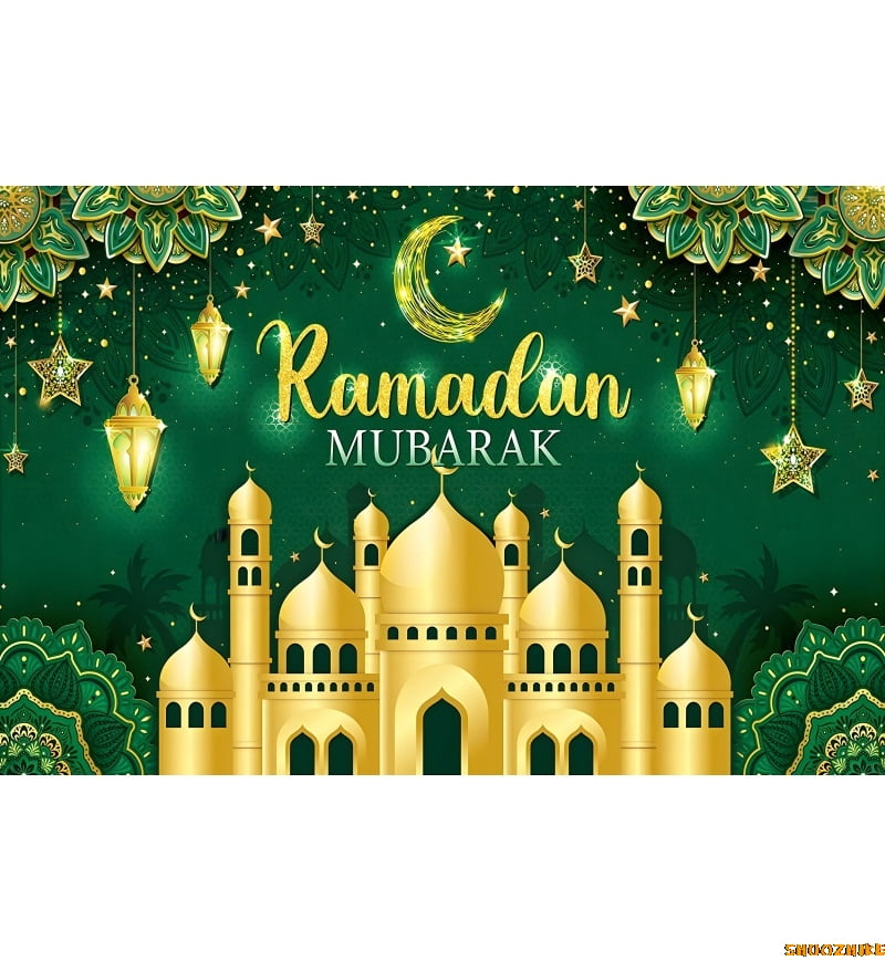 Eid Mubarak Photography Backdrop Eid Muslim Ramadan Kareem Middle East ...