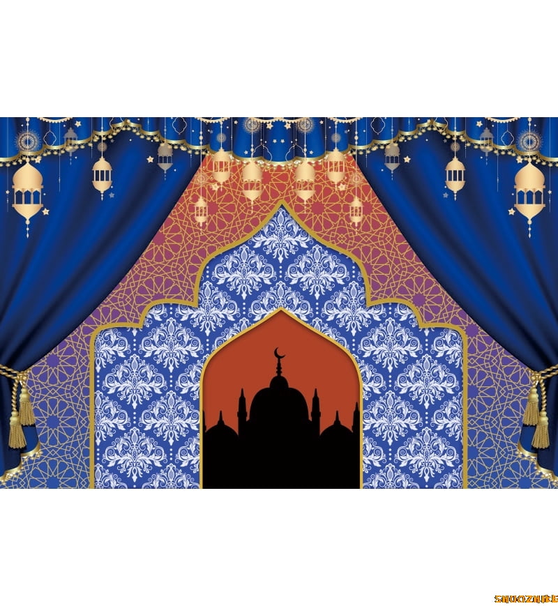 Eid Mubarak Photography Backdrop Eid Muslim Ramadan Kareem Middle East ...
