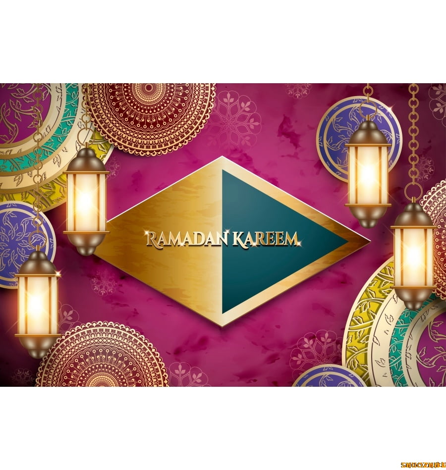 Eid Mubarak Photography Backdrop Eid Muslim Ramadan Kareem Middle East ...