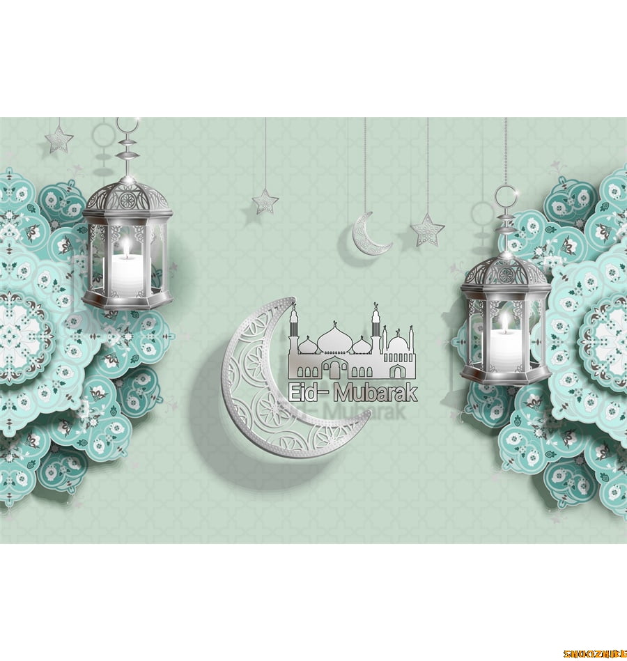 Eid Mubarak Photography Backdrop Eid Muslim Ramadan Kareem Middle East ...