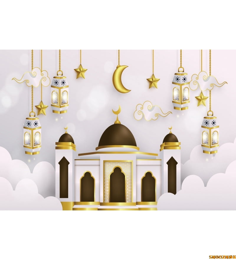 Eid Mubarak Photography Backdrop Eid Muslim Ramadan Kareem Middle East ...