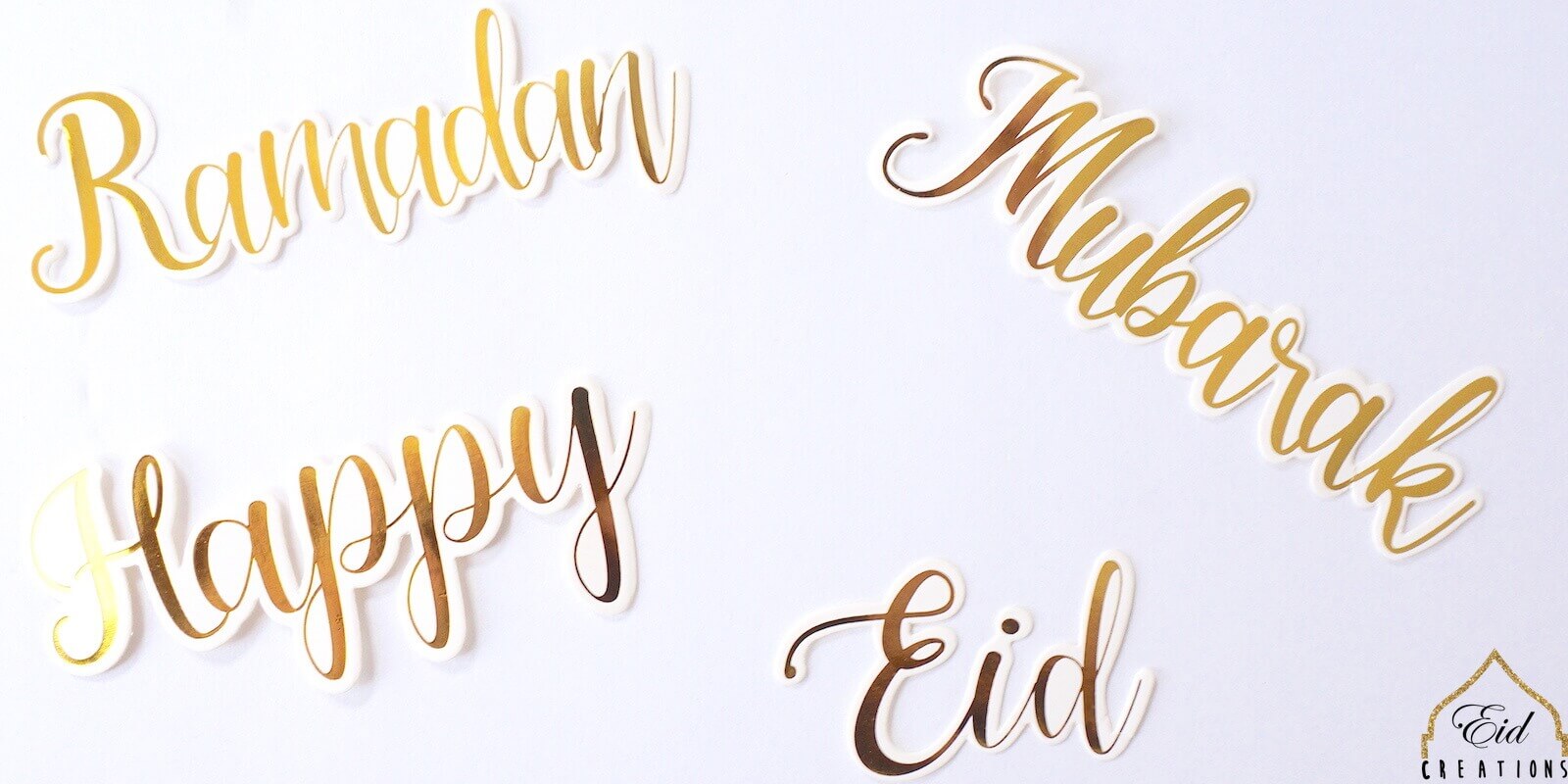 Eid/Ramadan/Happy/Mubarak Cut Outs - Walmart.com