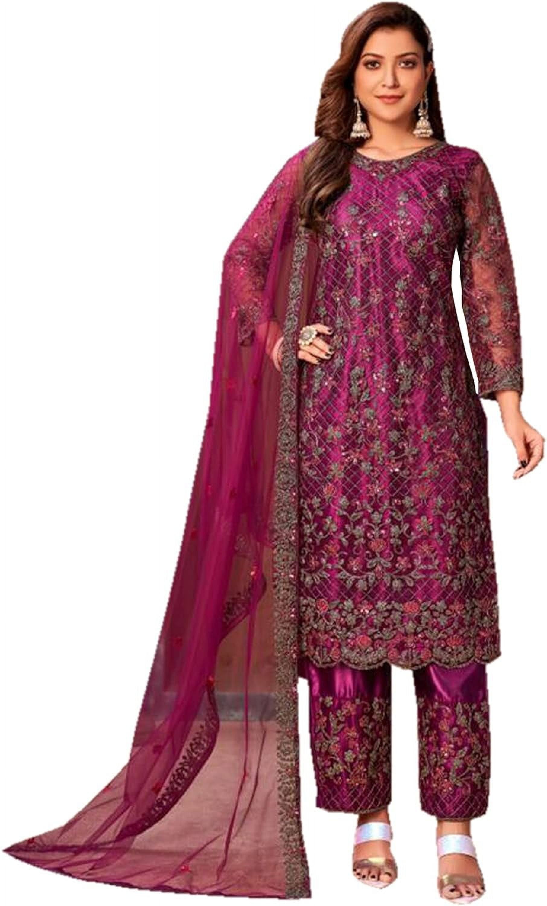Eid Ramadan Special Pakistani Salwar Kameez Suits Indian Trouser Pant ...