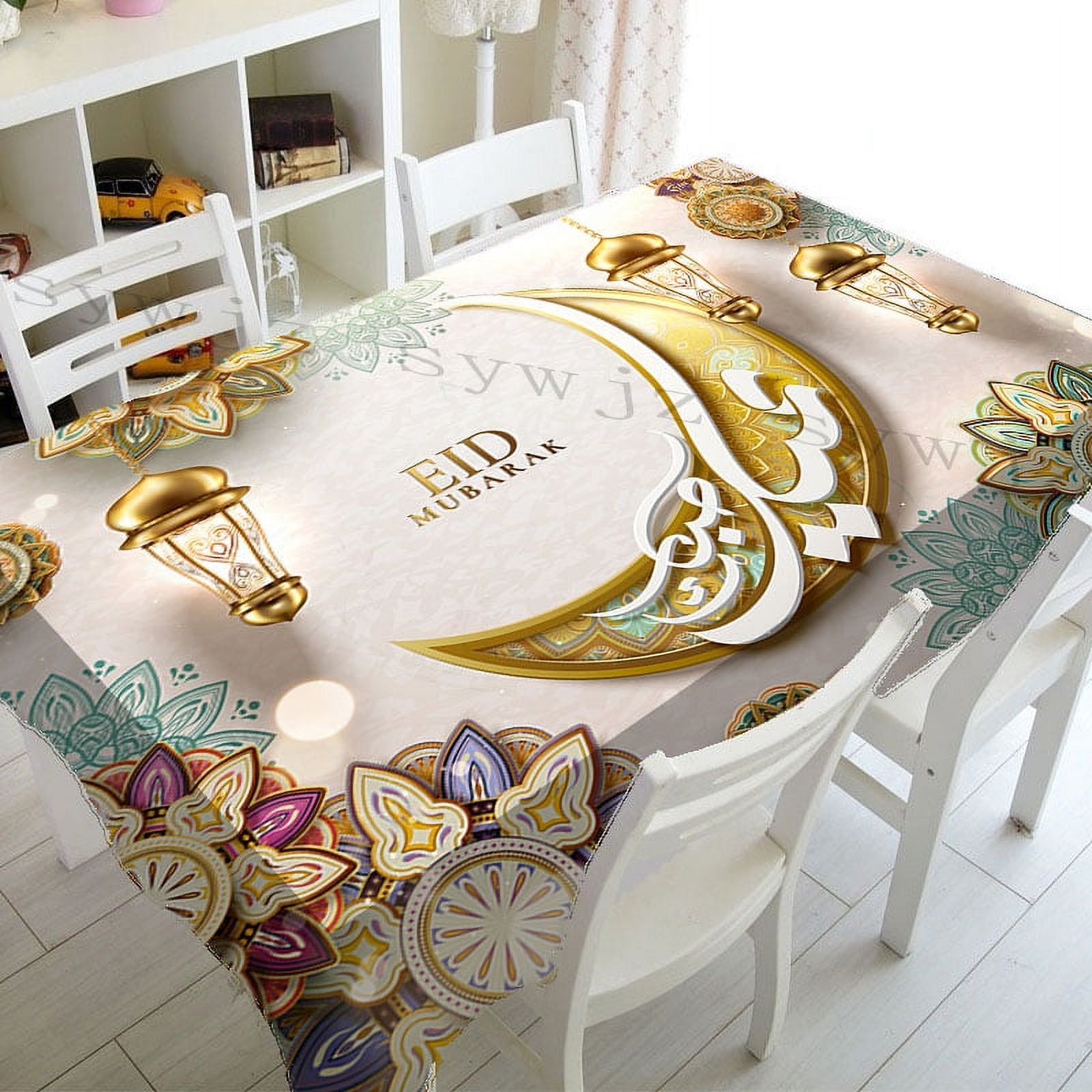 Eid Restaurant ration Tablecloth Muslim Ramadan ration Tapestry Islamic ...