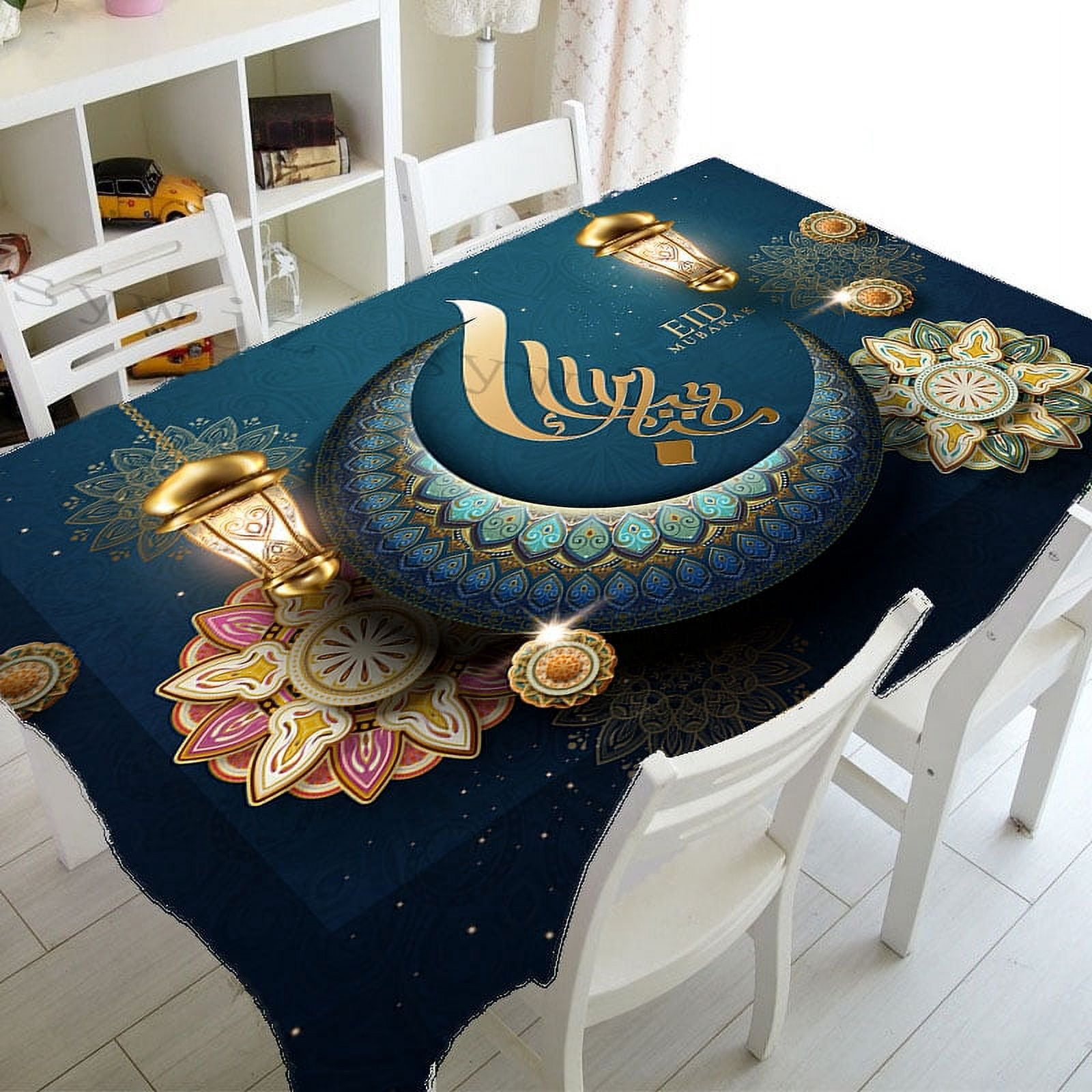 Eid Restaurant ration Tablecloth Muslim Ramadan ration Tapestry Islamic ...